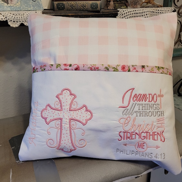 Bible Verse Pillow - Etsy
