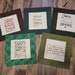 Embroidered Scripture Block....bible Verse, Quilts, Pillows, God's Word ...