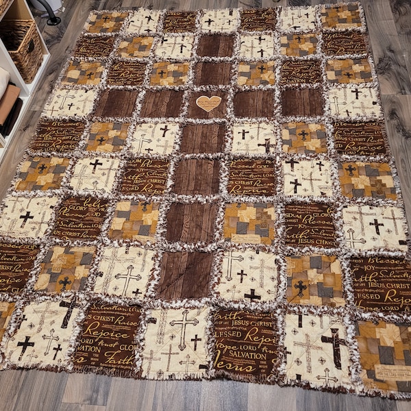 Christian Quilt - Etsy