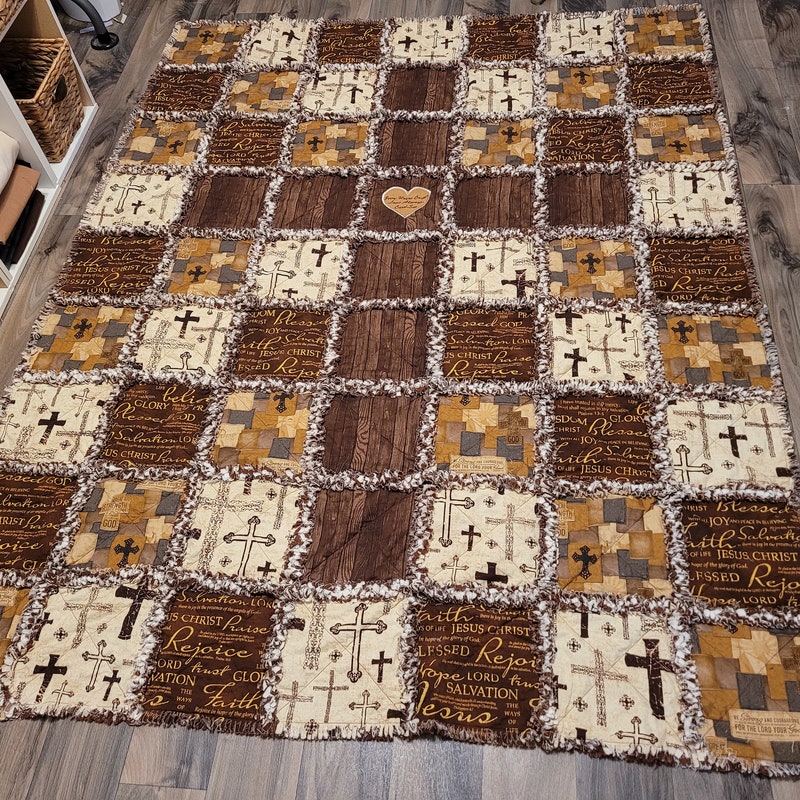 Christian Quilt - Etsy