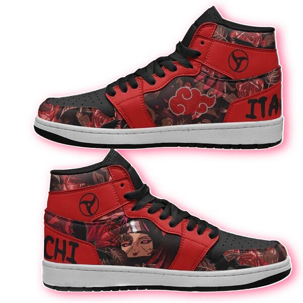 Itachi Uchiha Shoes - Etsy