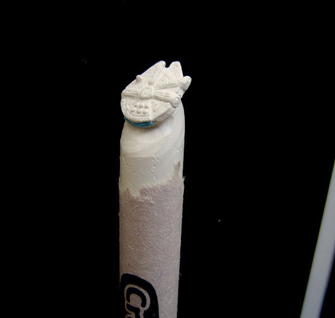 Millennium Falcon Star Wars Crayon Carving - Etsy