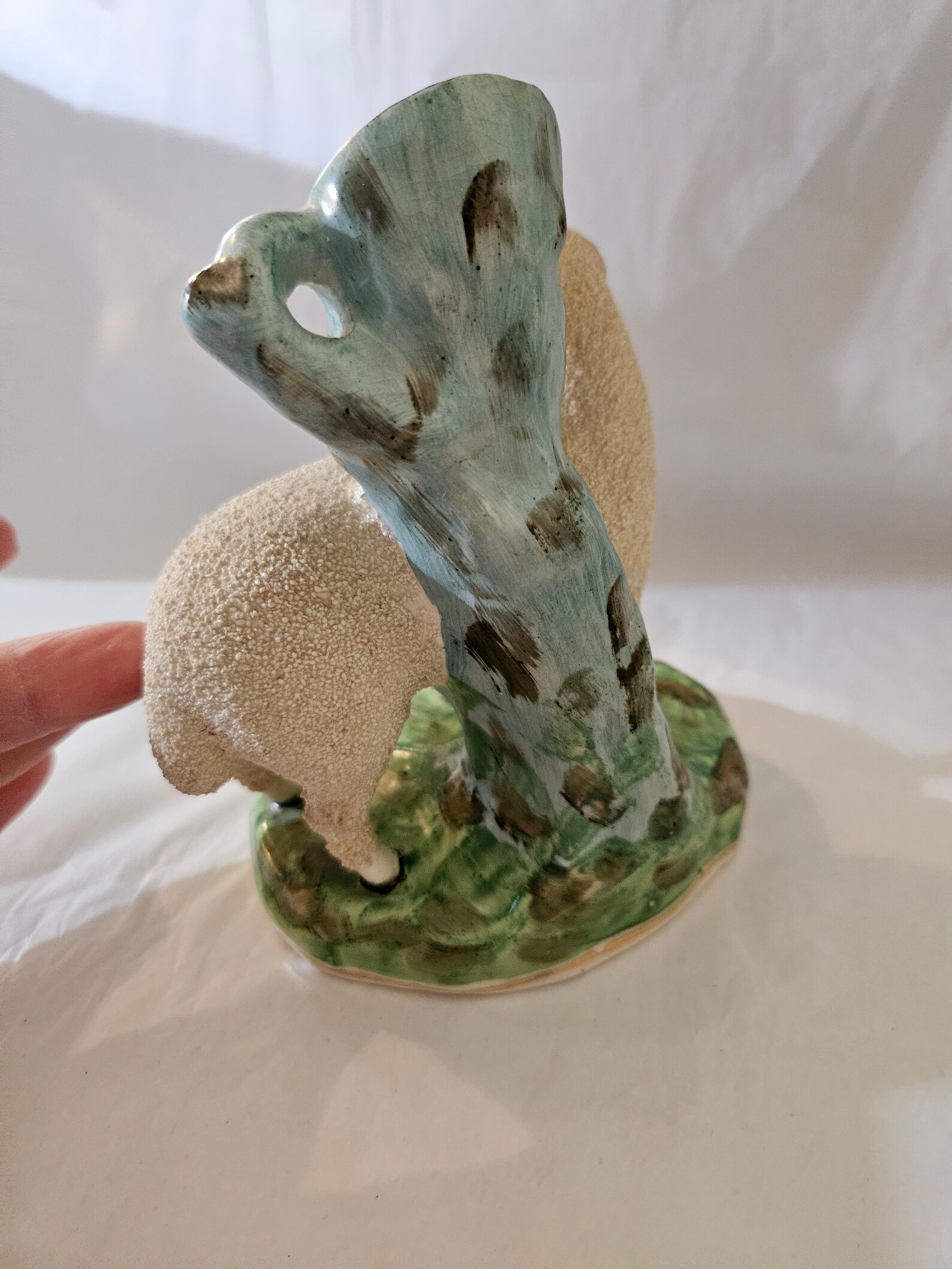 Vintage Staffordshire Confetti Ram SPILL VASE ENGLAND Circa 1860 - Etsy