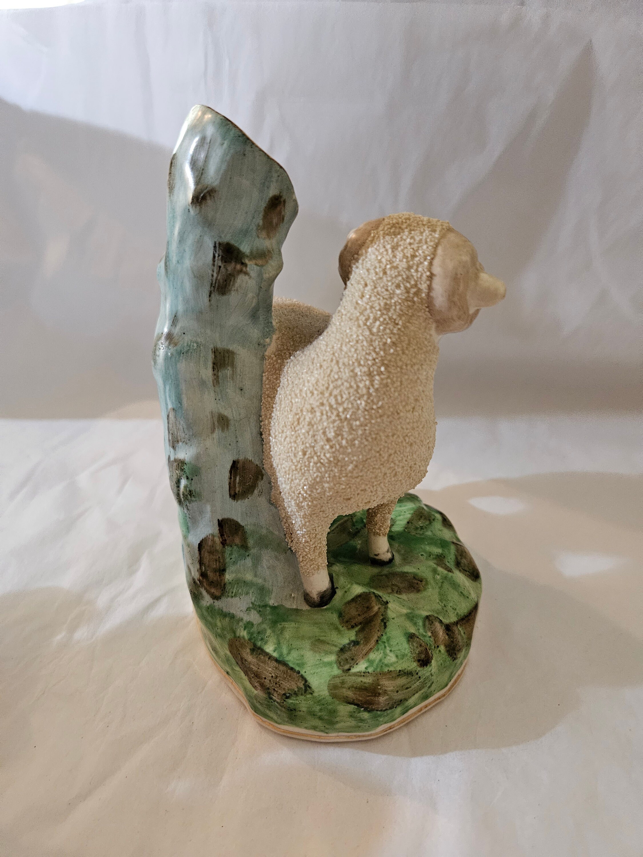 Vintage Staffordshire Confetti Ram SPILL VASE ENGLAND Circa 1860 - Etsy