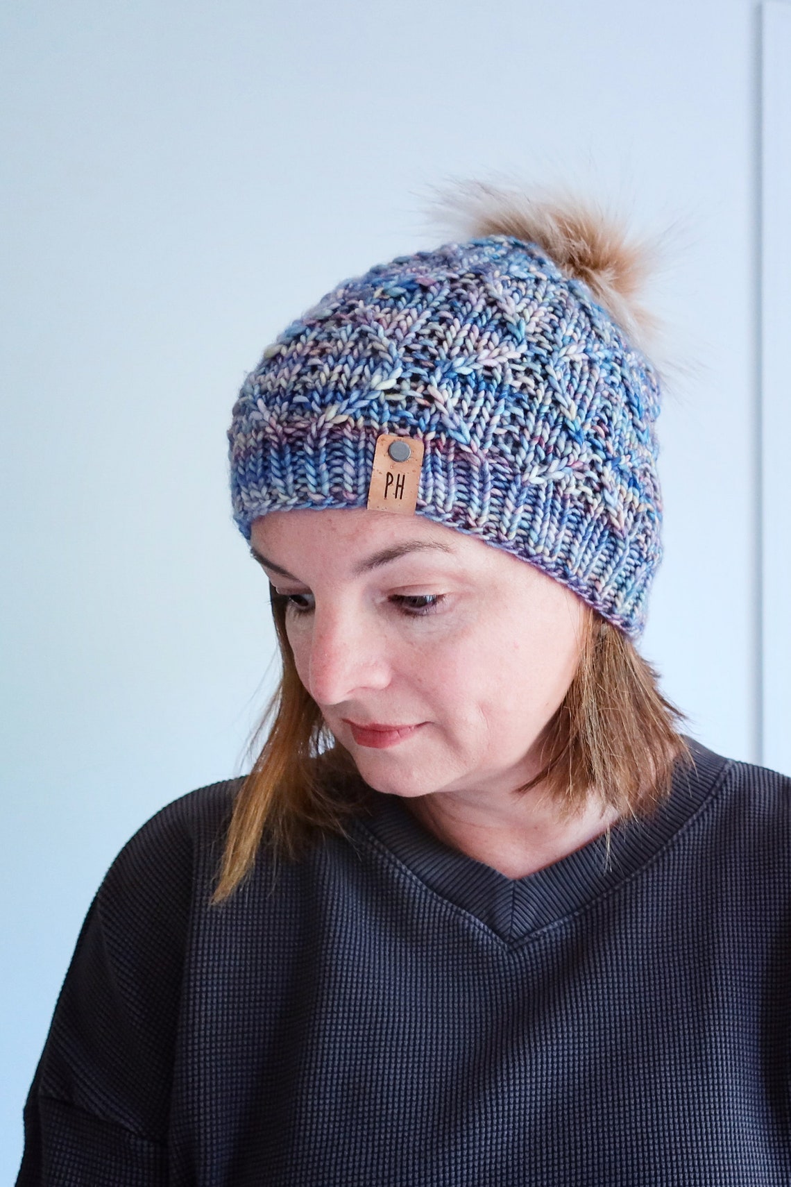 TWO ROADS HAT Knitting Pattern / Adult / Instructions for Three Yarn ...