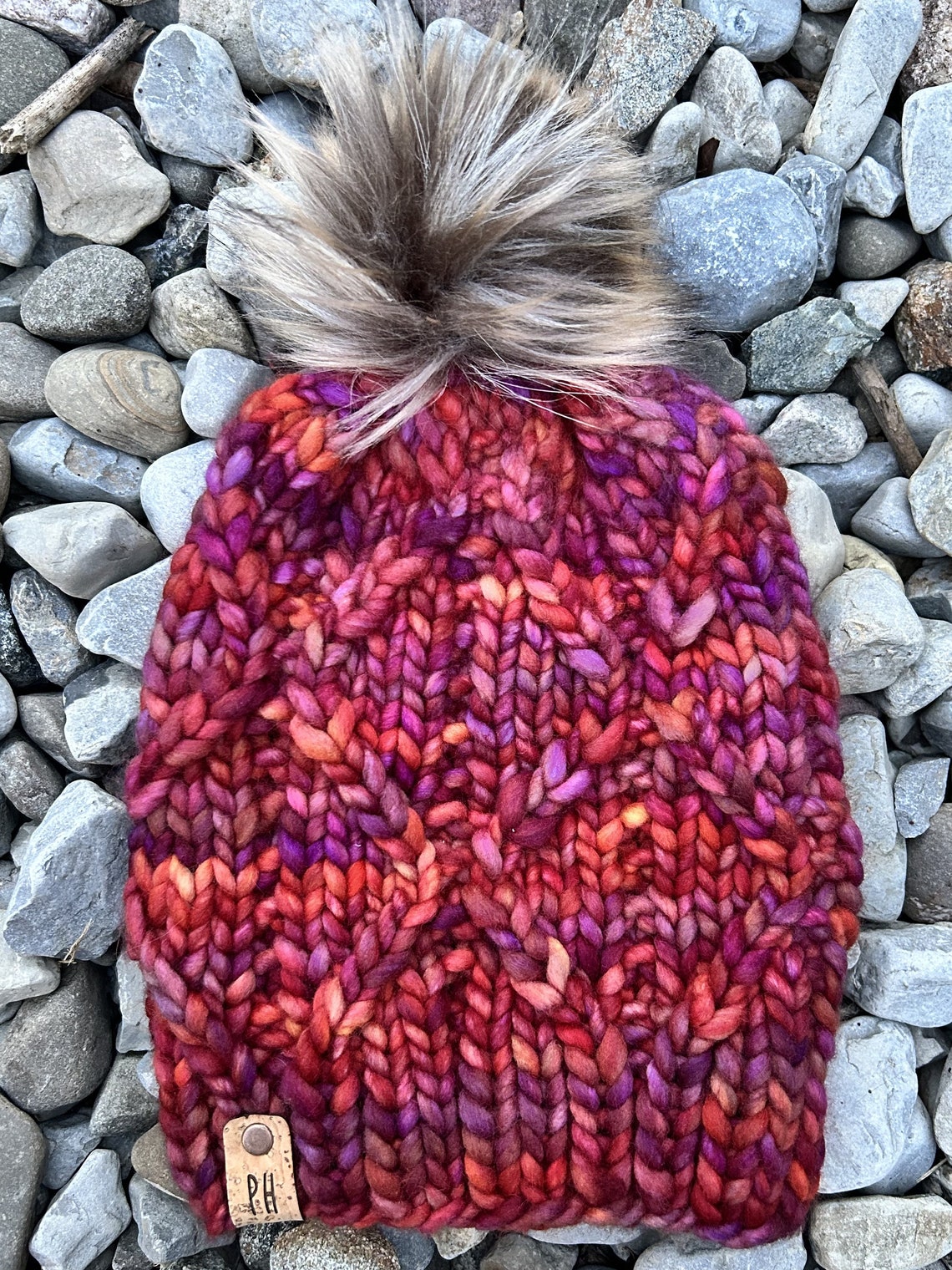 TWO ROADS HAT Knitting Pattern / Adult / Instructions for Three Yarn ...