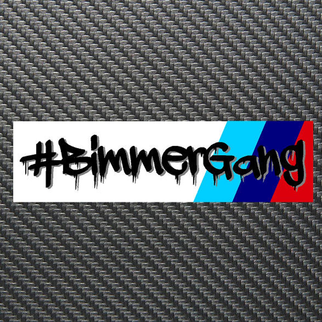 Bimmer Gang BMW Vinyl Sticker Decal Custom - Etsy
