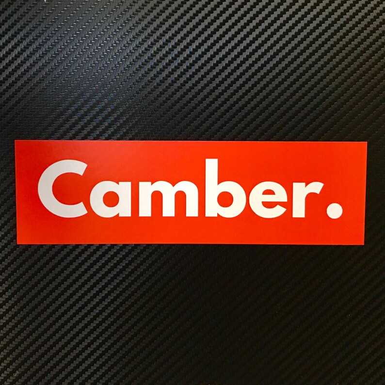 Camber BOGO Vinyl Sticker Decal Custom Box Logo - Etsy