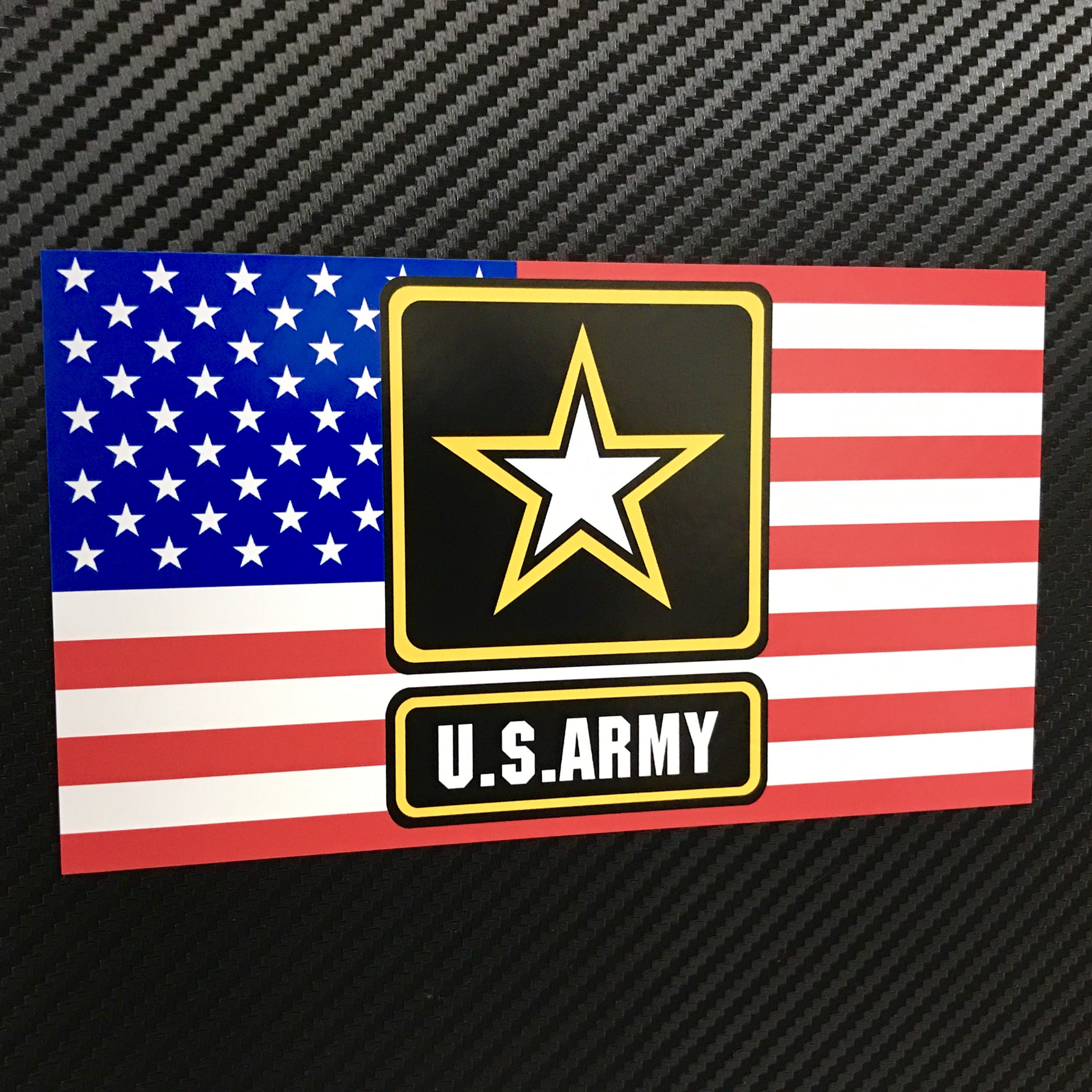 US ARMY American Flag Vinyl Sticker Decal Custom - Etsy