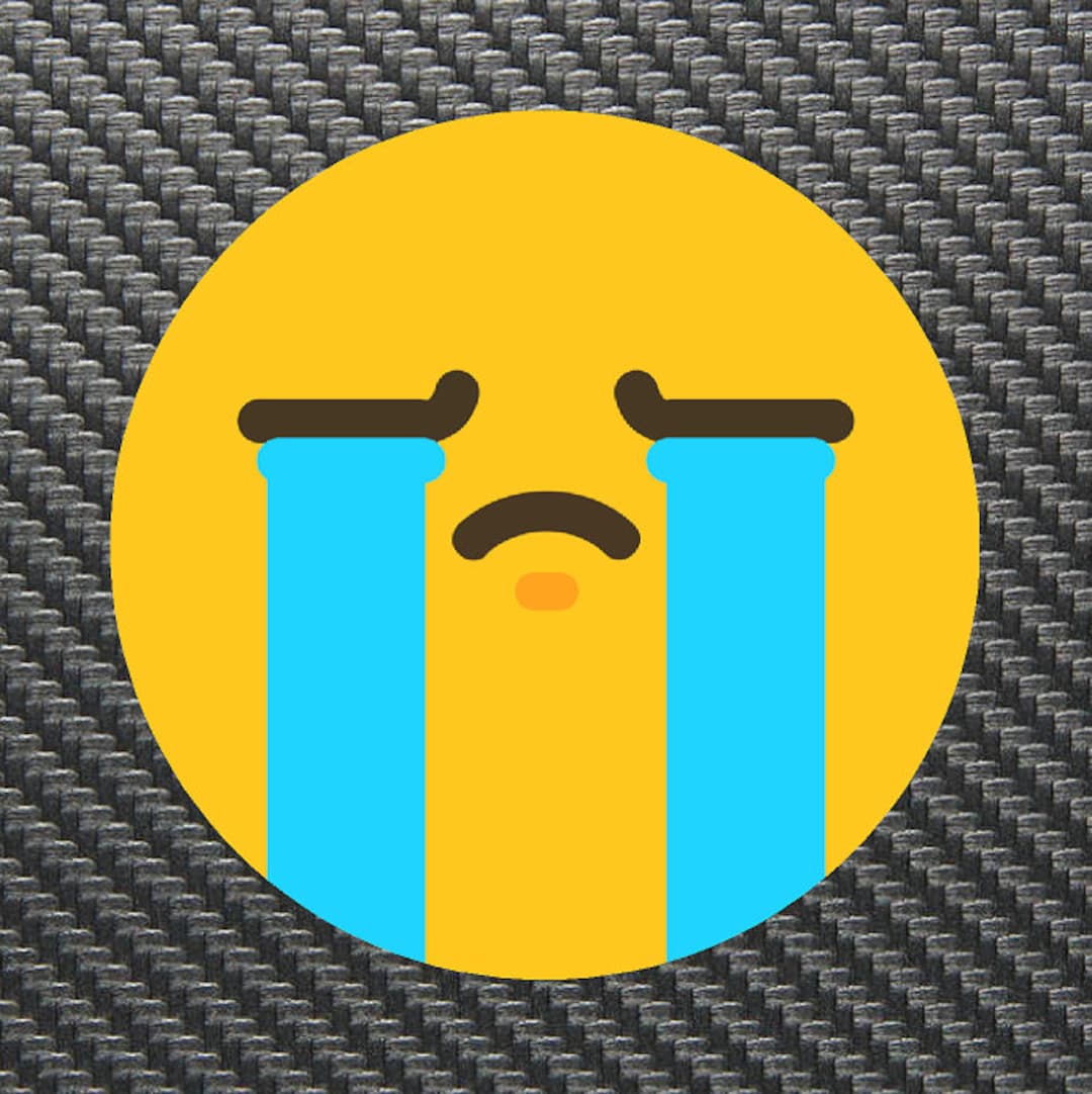 Crying Emoji Vinyl Sticker Decal Custom - Etsy