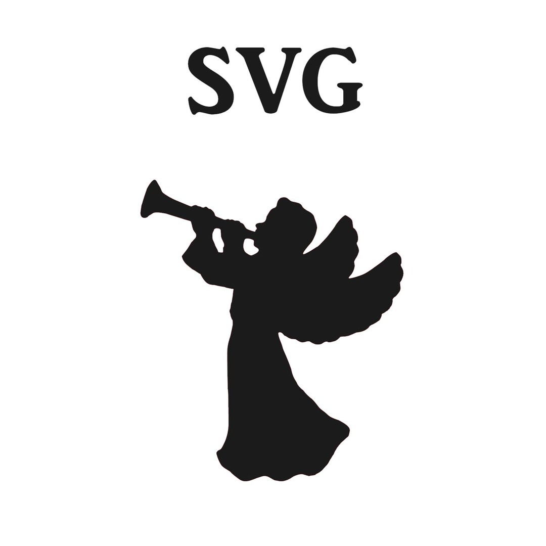 Angel Svg, Angel Wings Svg, Memorial Svg, Guardian Angel Svg, Christmas ...