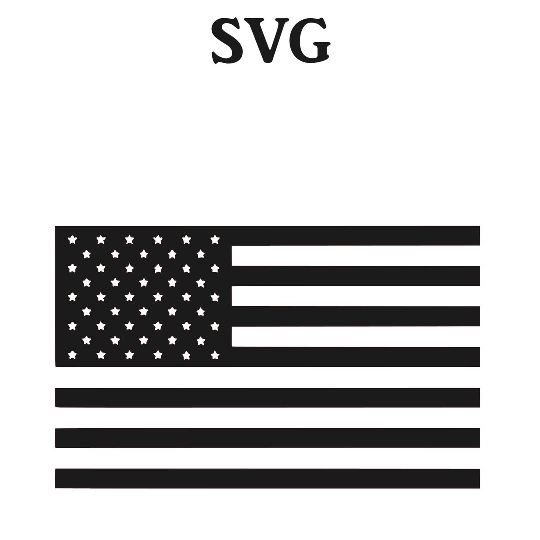American Flag SVG File, SVG Files for Cricut, Svg Files for Silhouette ...