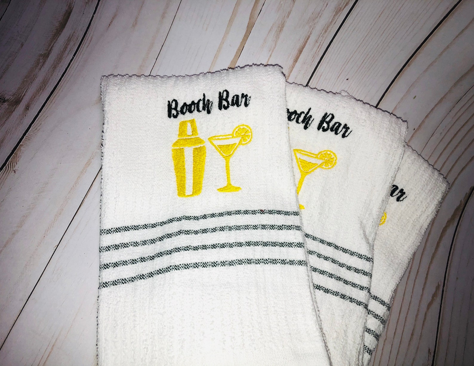 Personalized Towels Embroidered Kitchen Towels Custom - Etsy