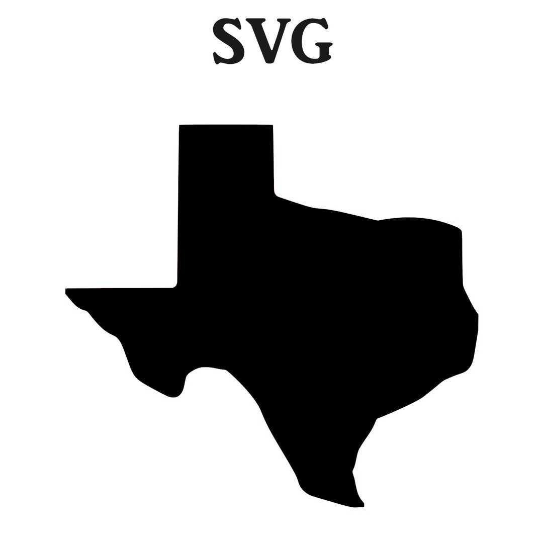 Texas Svg, Texas, Texas Outline Svg, Texas State Svg, State Svg ...