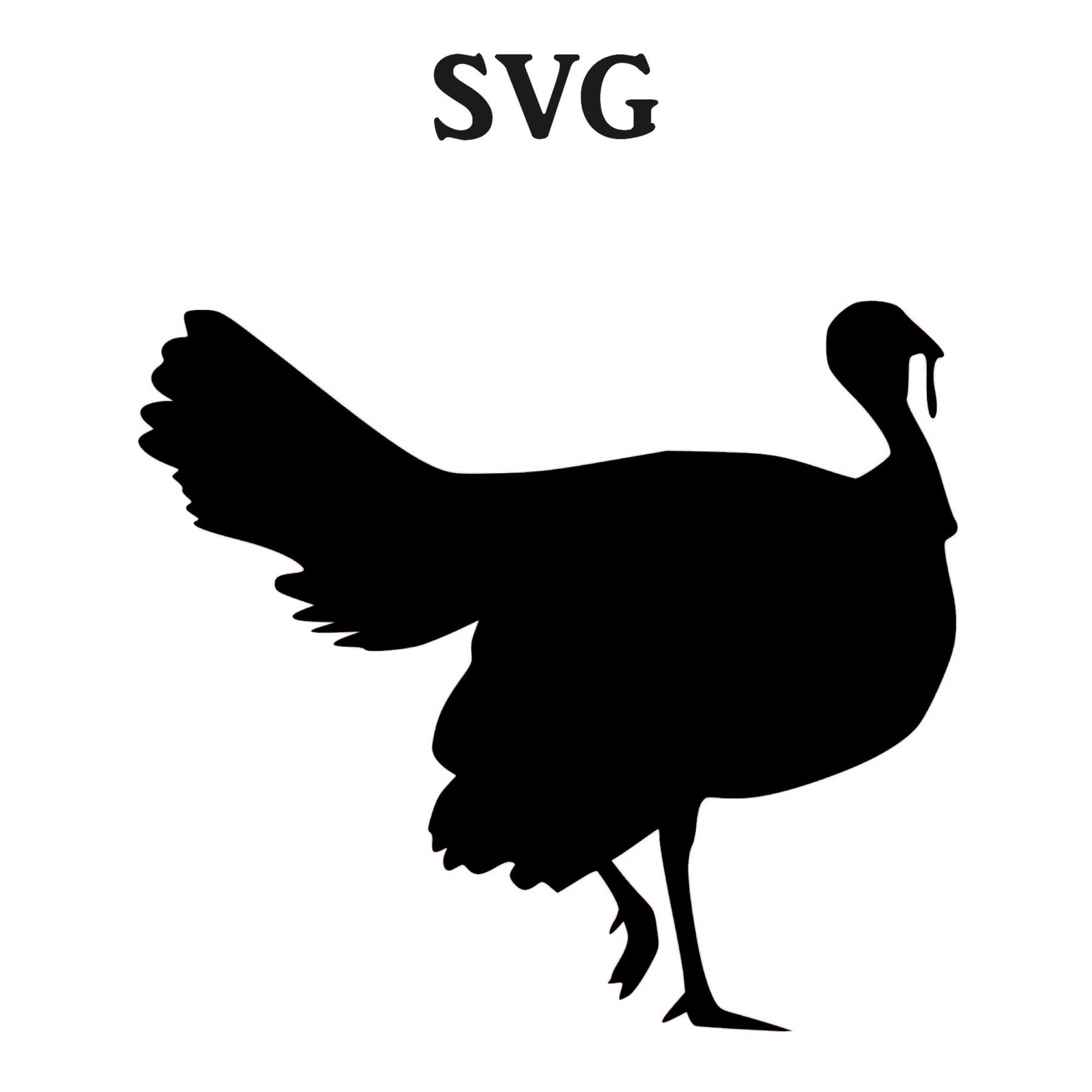 Turkey SVG File SVG SVG Files for Cricut Svg Files for - Etsy