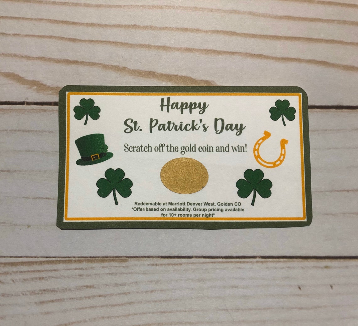 Custom Scratch Cards | Etsy