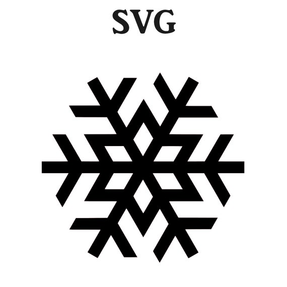 Snowflake SVG File SVG Files for Cricut Svg Files for | Etsy