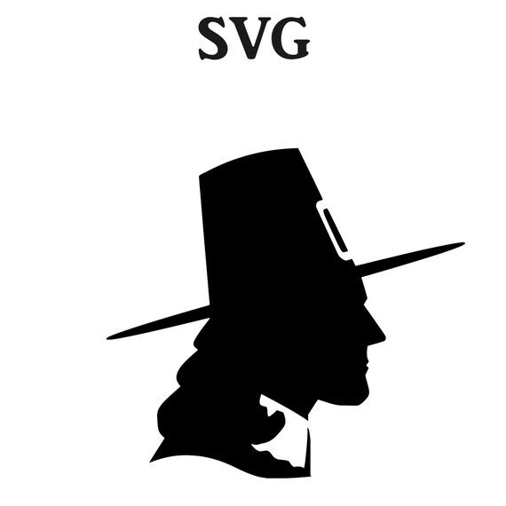 Pilgrim SVG Thanksgiving Svg Silhouette Svg Hat Svg Fall | Etsy