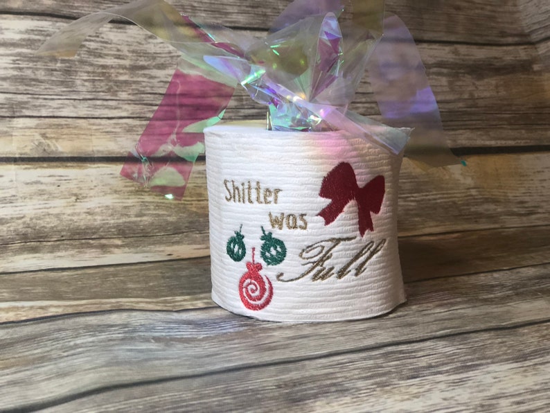 Toilet Paper Embroidery Custom Toilet Paper Custom - Etsy