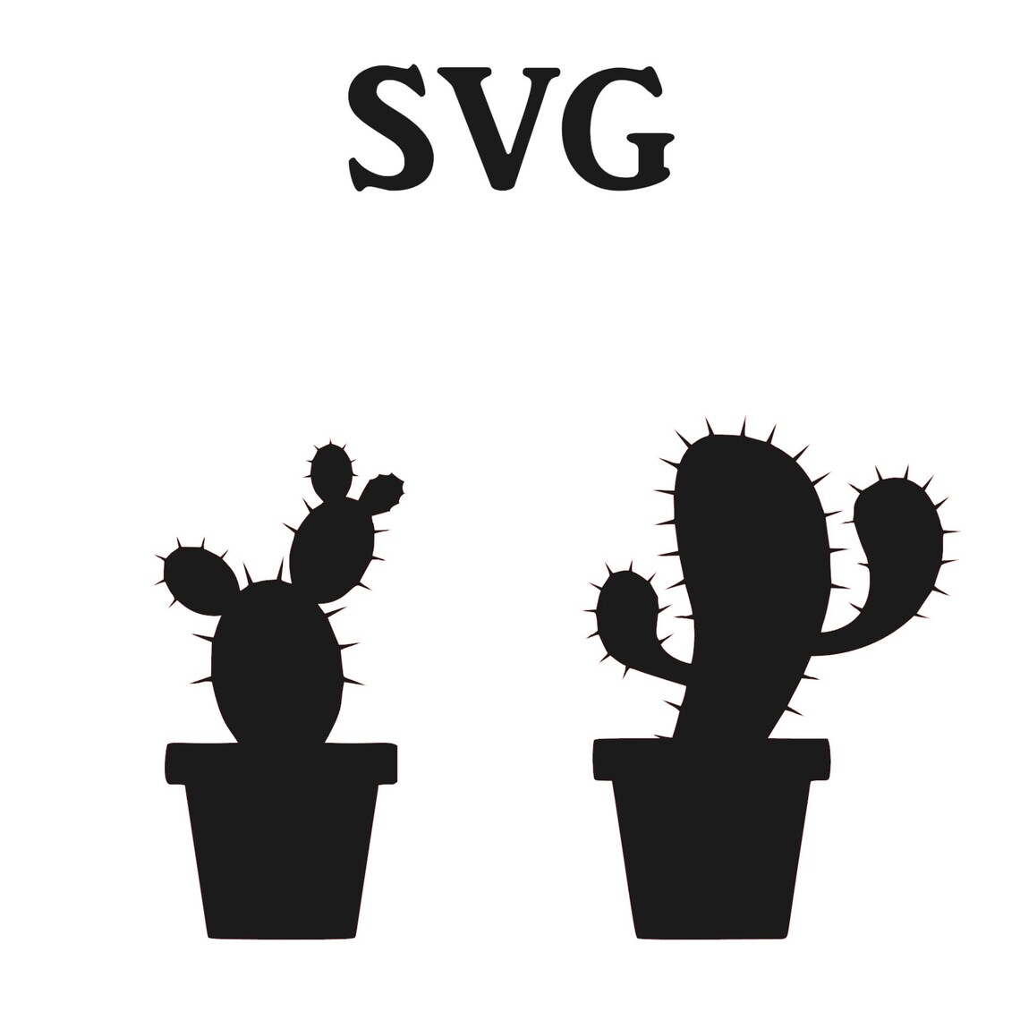 Cactus SVG File SVG Files for Cricut Svg Files for - Etsy