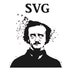 Poe SVG File, SVG Files for Cricut, Svg Files for Silhouette, Digital ...