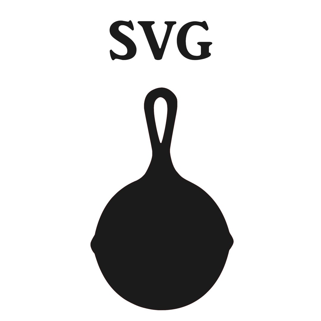 Skillet SVG File, SVG Files for Cricut, Svg Files for Silhouette ...