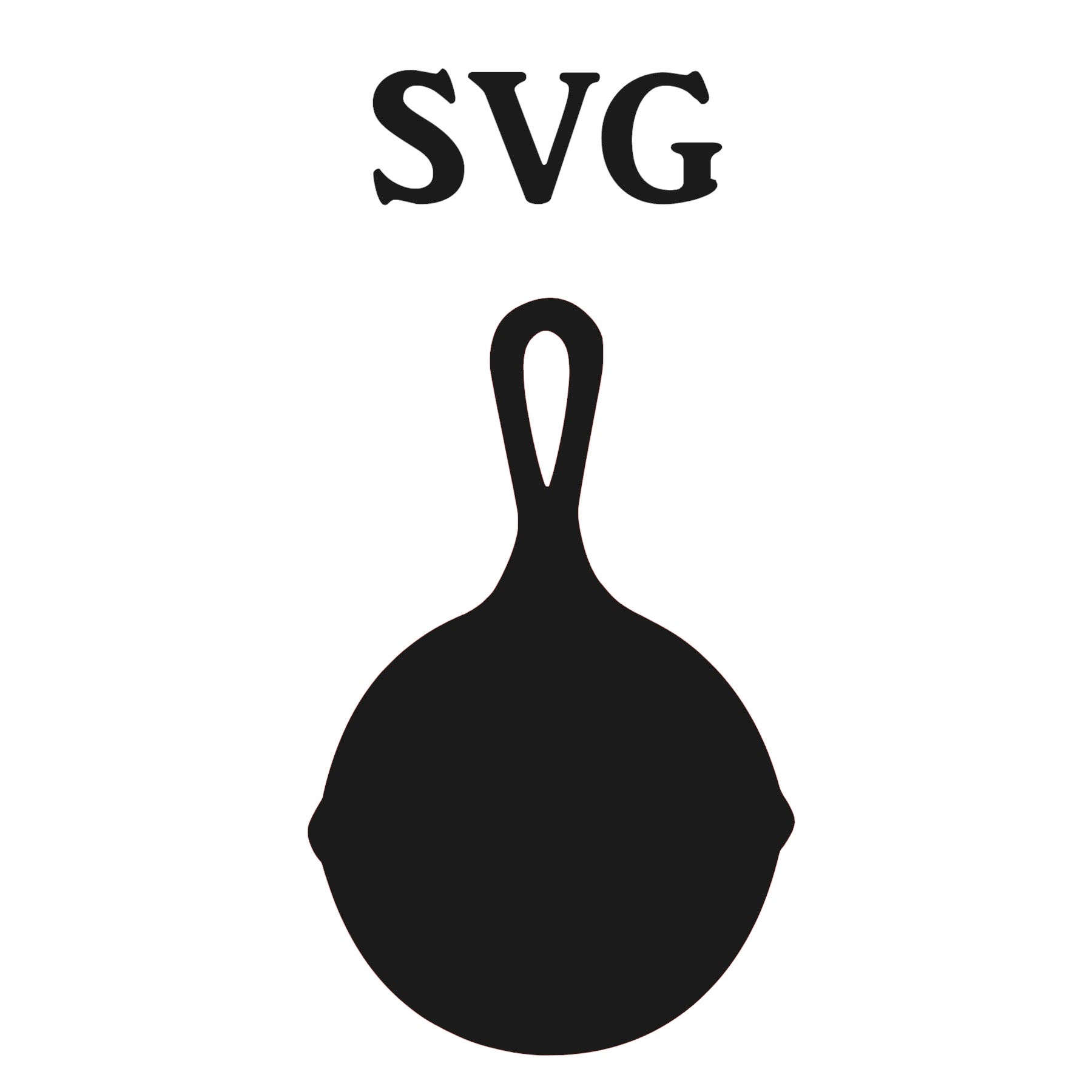 Skillet SVG file SVG files for Cricut Svg files for | Etsy