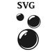 Fichier SVG bulles, fichiers SVG pour Cricut, fichiers Svg pour ...