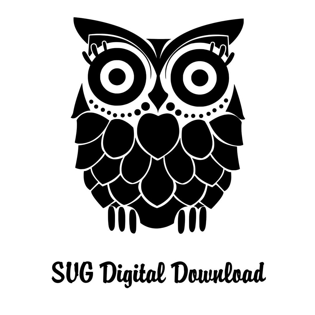 Owl Svg - Etsy