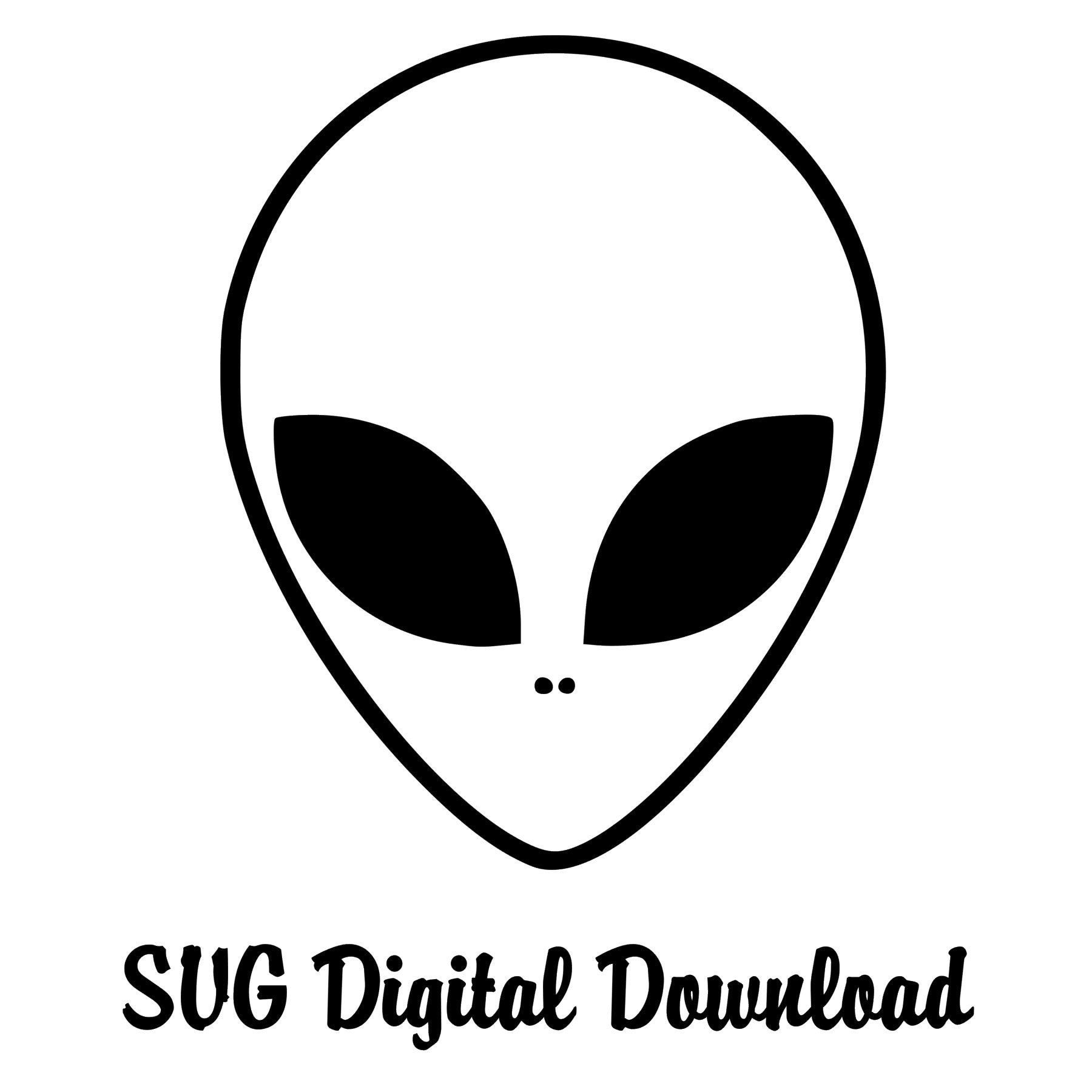 Alien SVG - Etsy