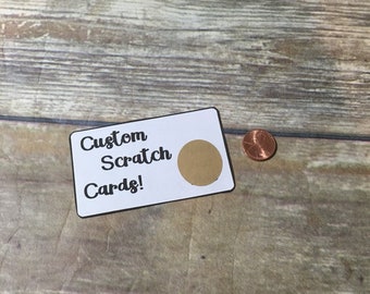 Custom Scratch off Cards for Teachers, Music Classroom Scratch off ...
