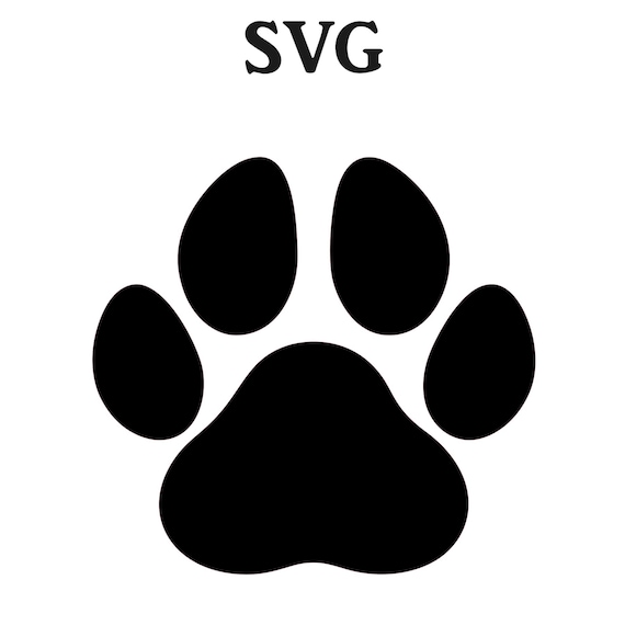 Paw SVG File SVG Files for Cricut Svg Files for Silhouette | Etsy