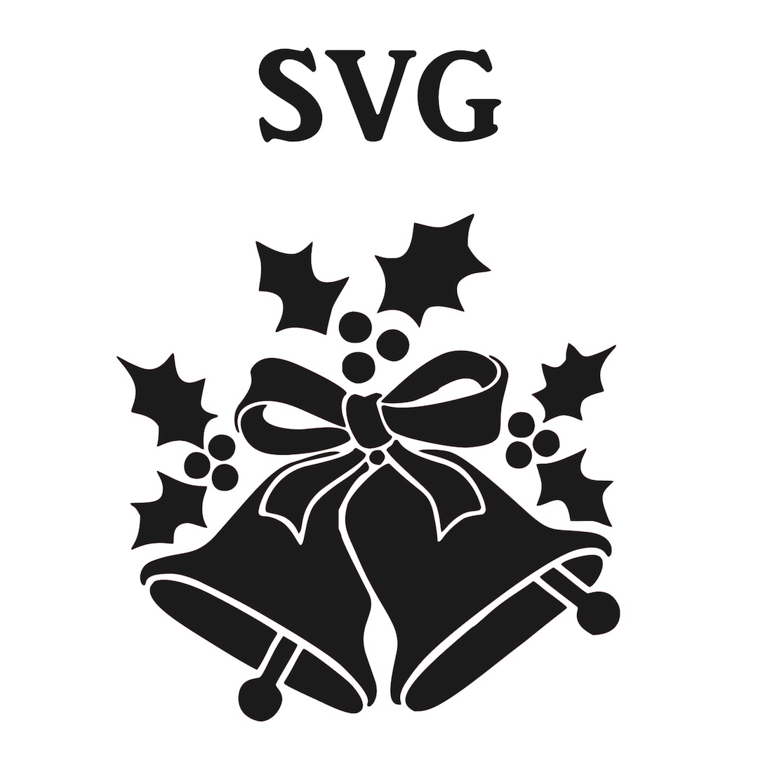 Bells SVG File, SVG Files for Cricut, Svg Files for Silhouette, Digital ...