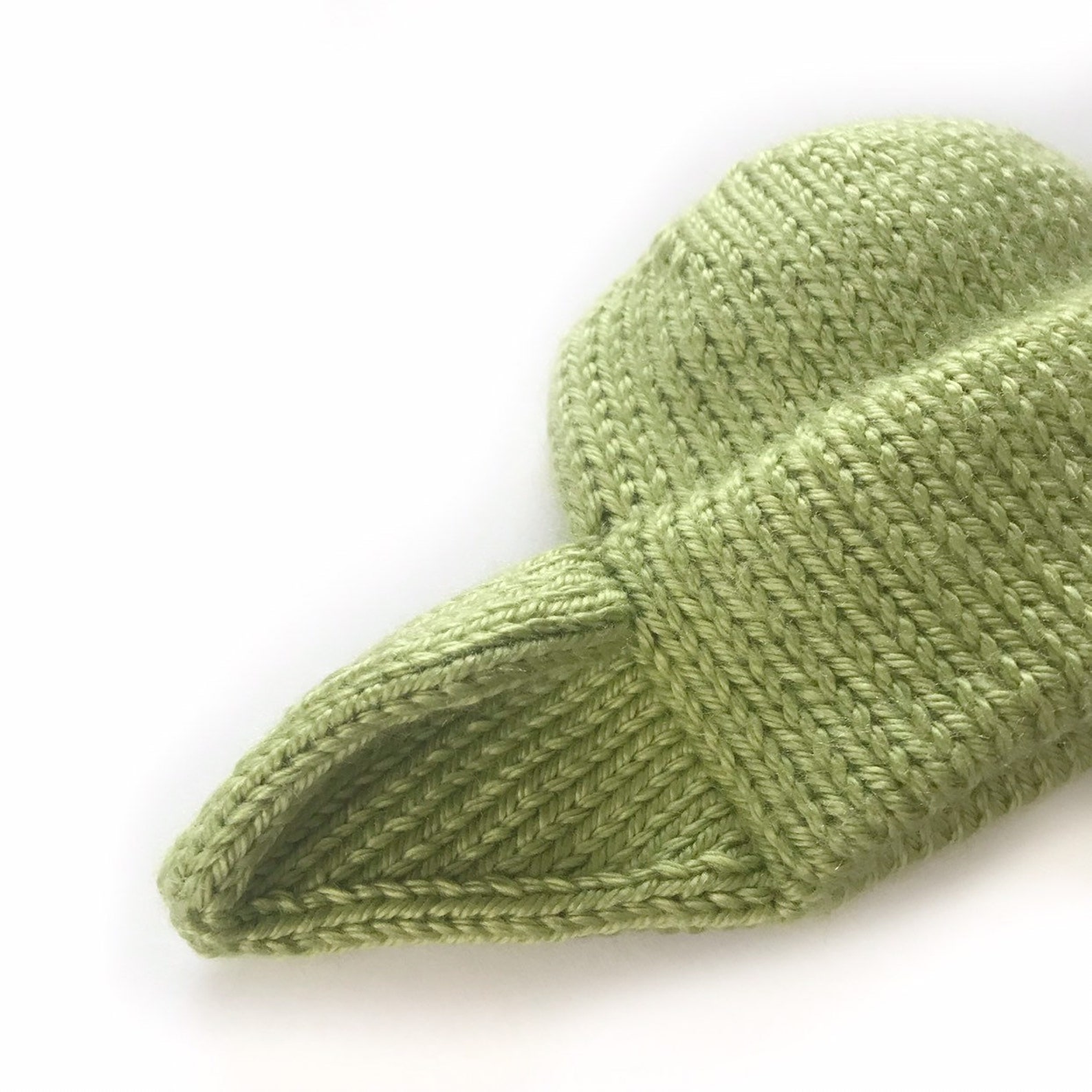 Knit goblin hat with ears Goblin hat Elf hat with ears | Etsy