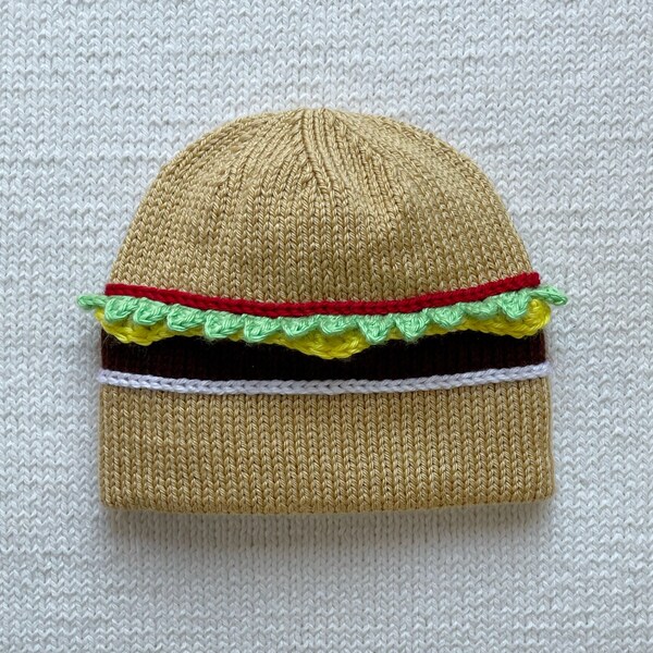 Cheeseburger Hat - Etsy