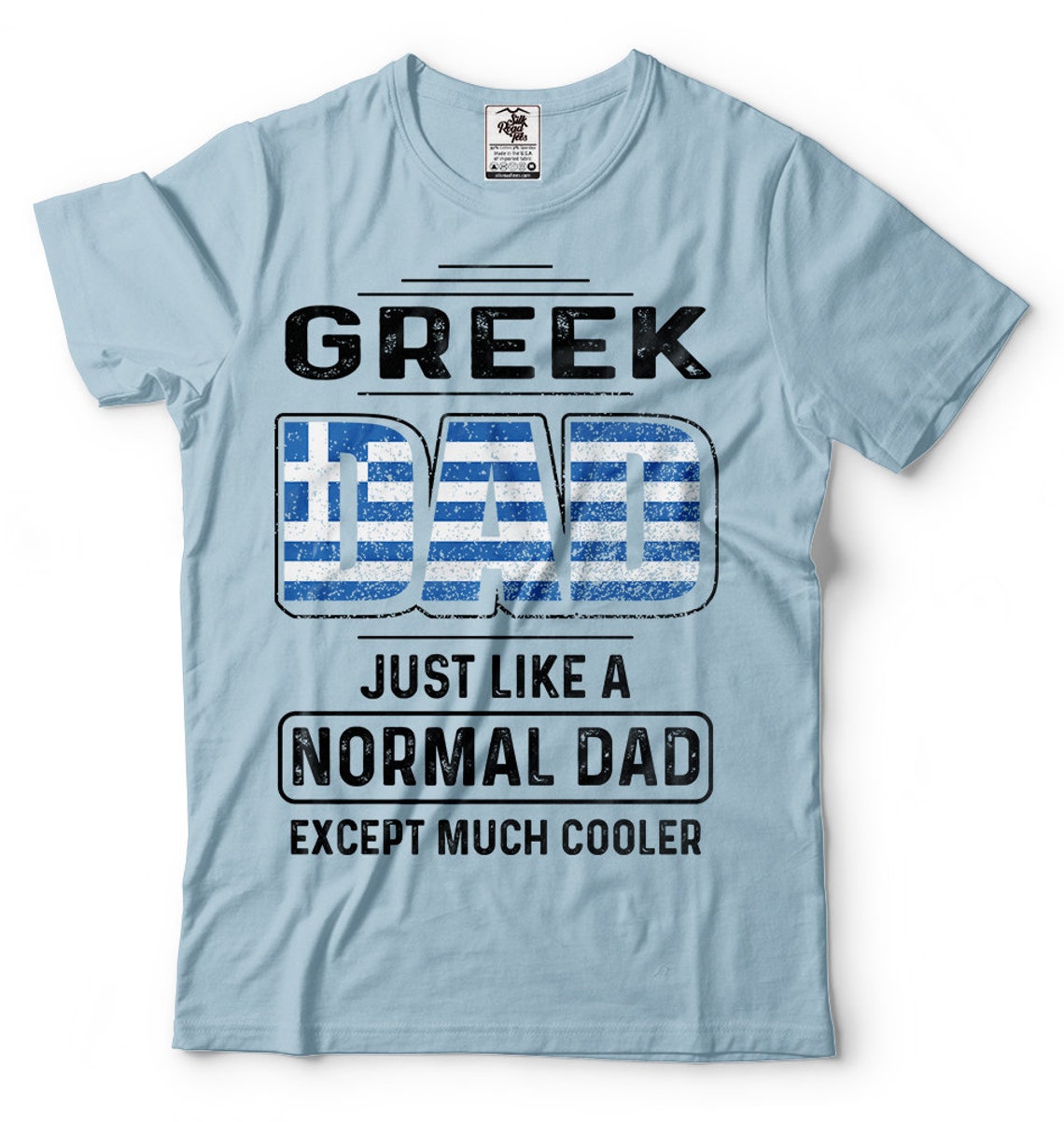 Greek Dad T-shirt Funny Father's Day Gift for Dad Father | Etsy