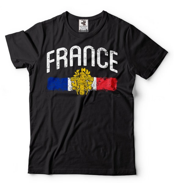France Flag T-shirt Gift for French Patriotic France Day Tee - Etsy