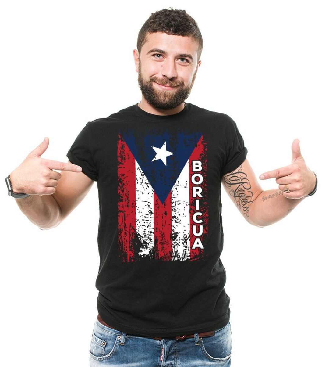 Puerto Rico Flag T-shirt Proud PR Puerto Rico Day Patriotic T-shirt - Etsy