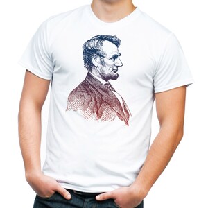 Abraham Lincoln T-shirt Independence Day Shirt 4th of July US - Etsy
