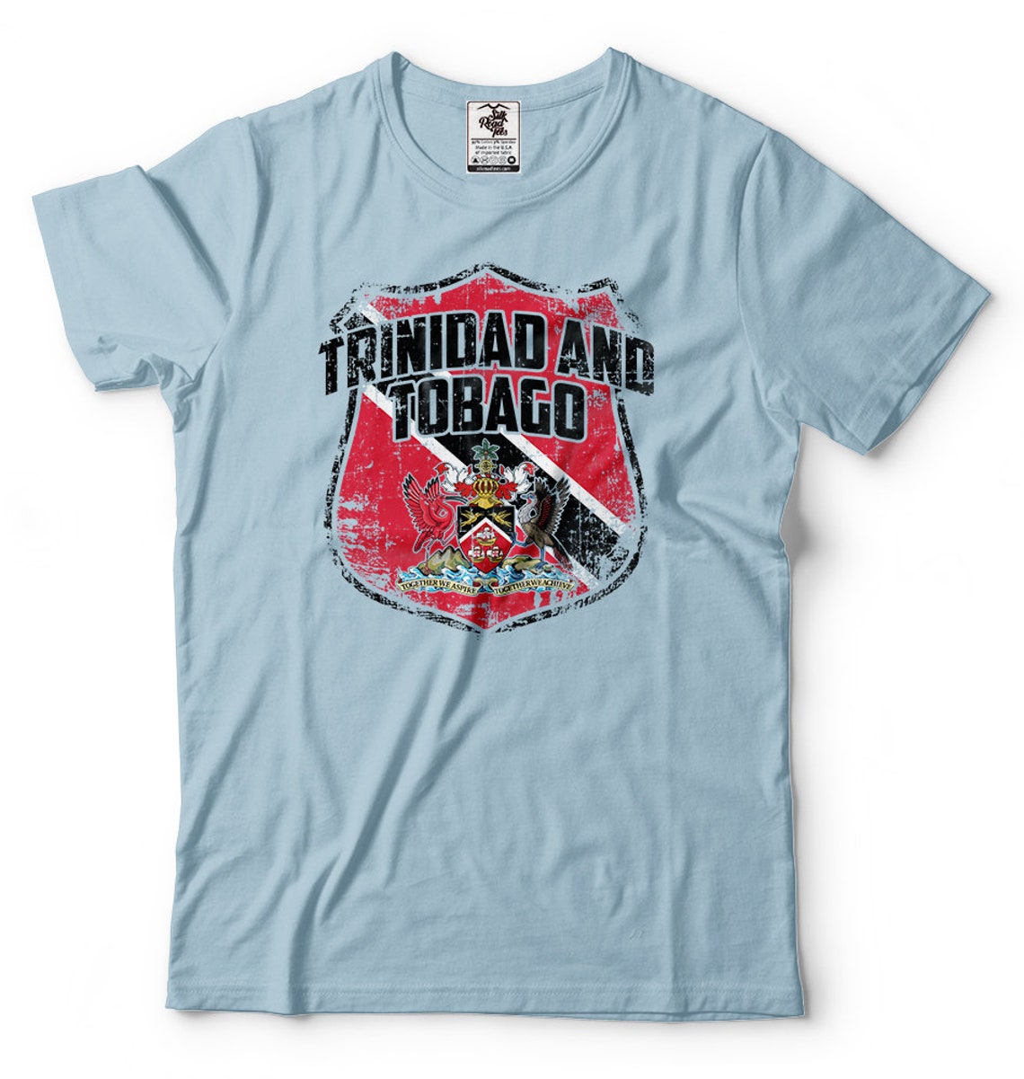 Trinidad And Tobago T-Shirt Trinidad And Tobago Flag Patriotic | Etsy