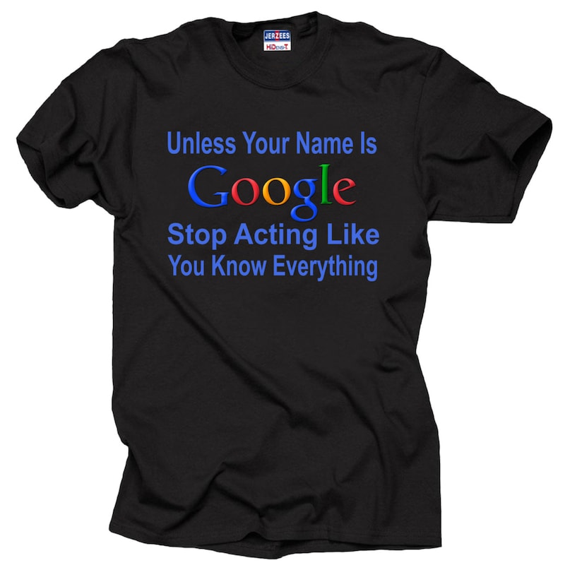 Google Shirt - Etsy