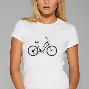 Bicycle Womens Top Bike Tees Bicycle T Shirt Bike T Shirt - Etsy