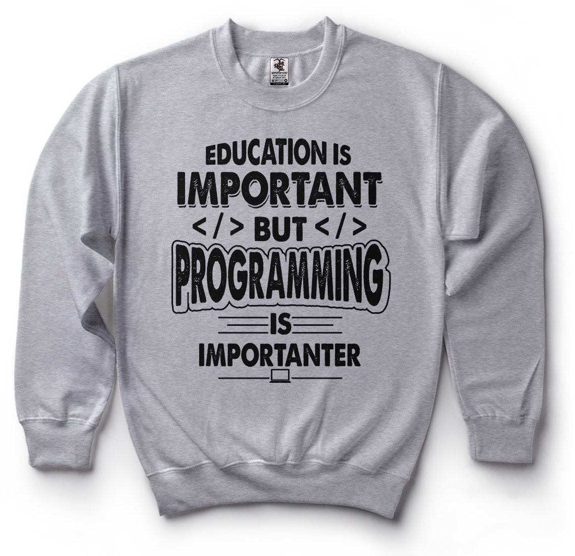 Programming Sweatshirt Funny Programmer Fleece Sweater - Etsy