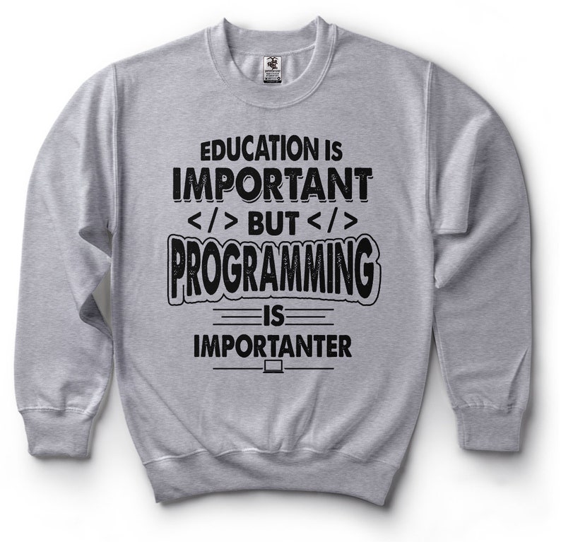 Programming Sweatshirt Funny Programmer Fleece Sweater - Etsy