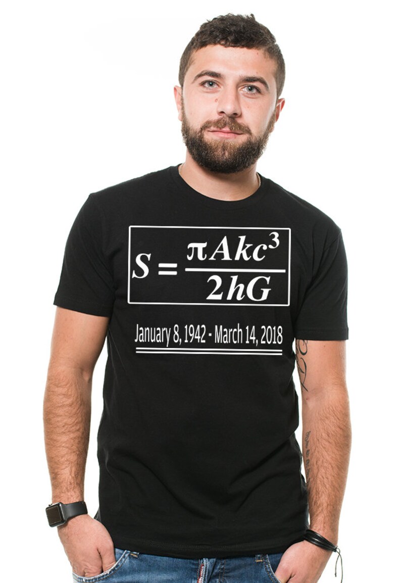 Stephen Hawking T-shirt RIP Stephen Hawking Scientist Tee - Etsy