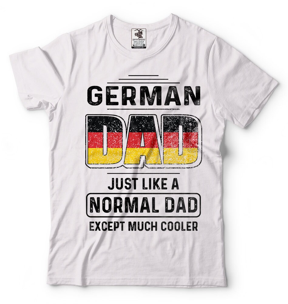 German Dad T-shirt Funny Father's Day Gift Ideas German | Etsy UK