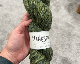 Natural Hand Spun Yarn - Etsy