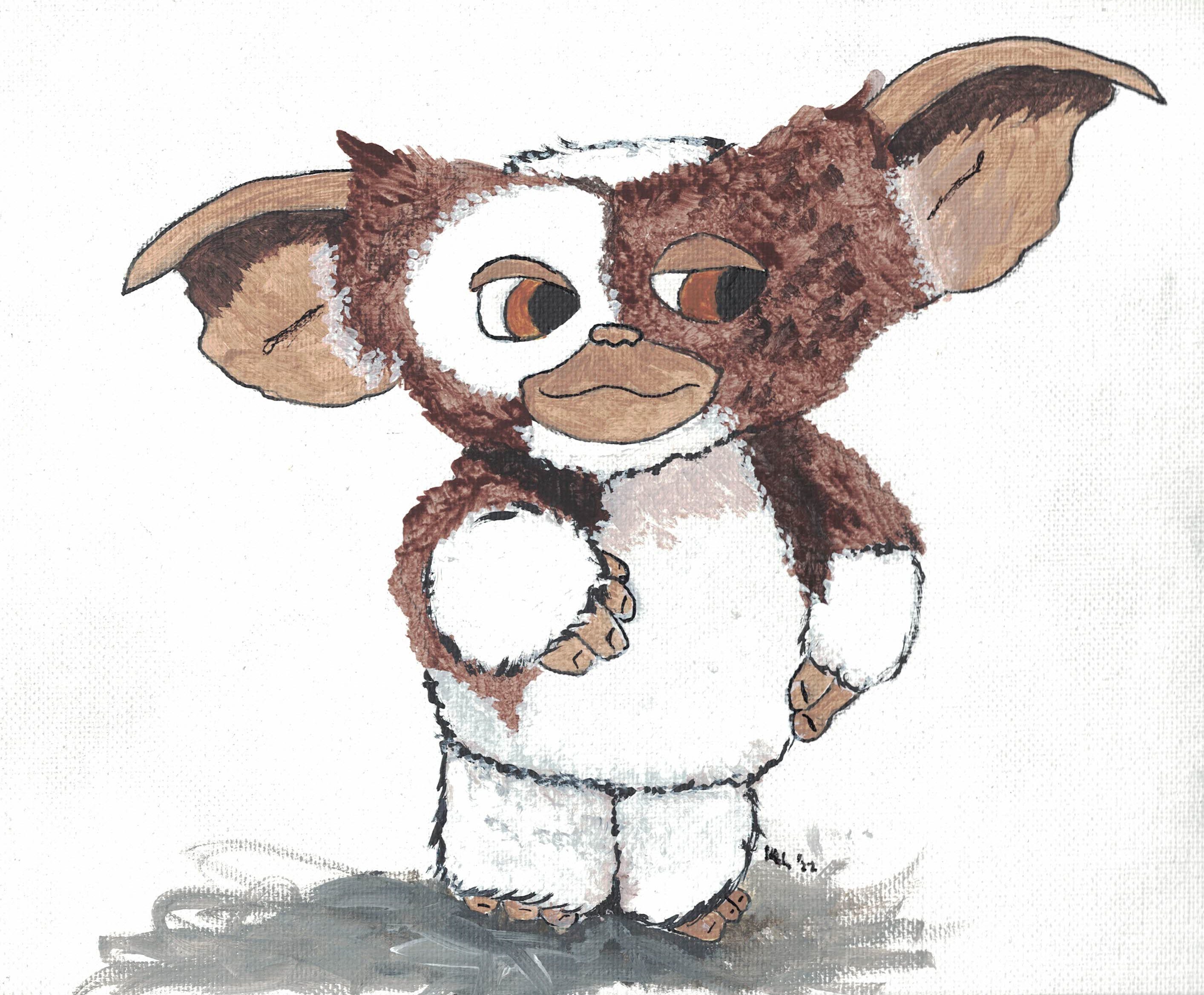 Gremlins Gizmo Drawing