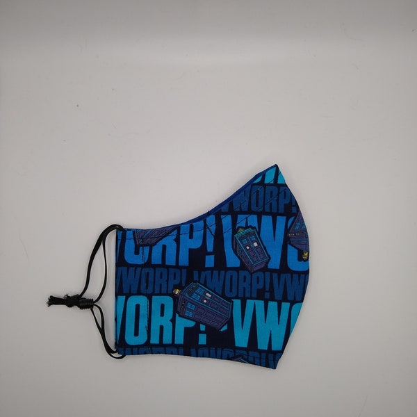 Doctor Who Face Mask - Etsy