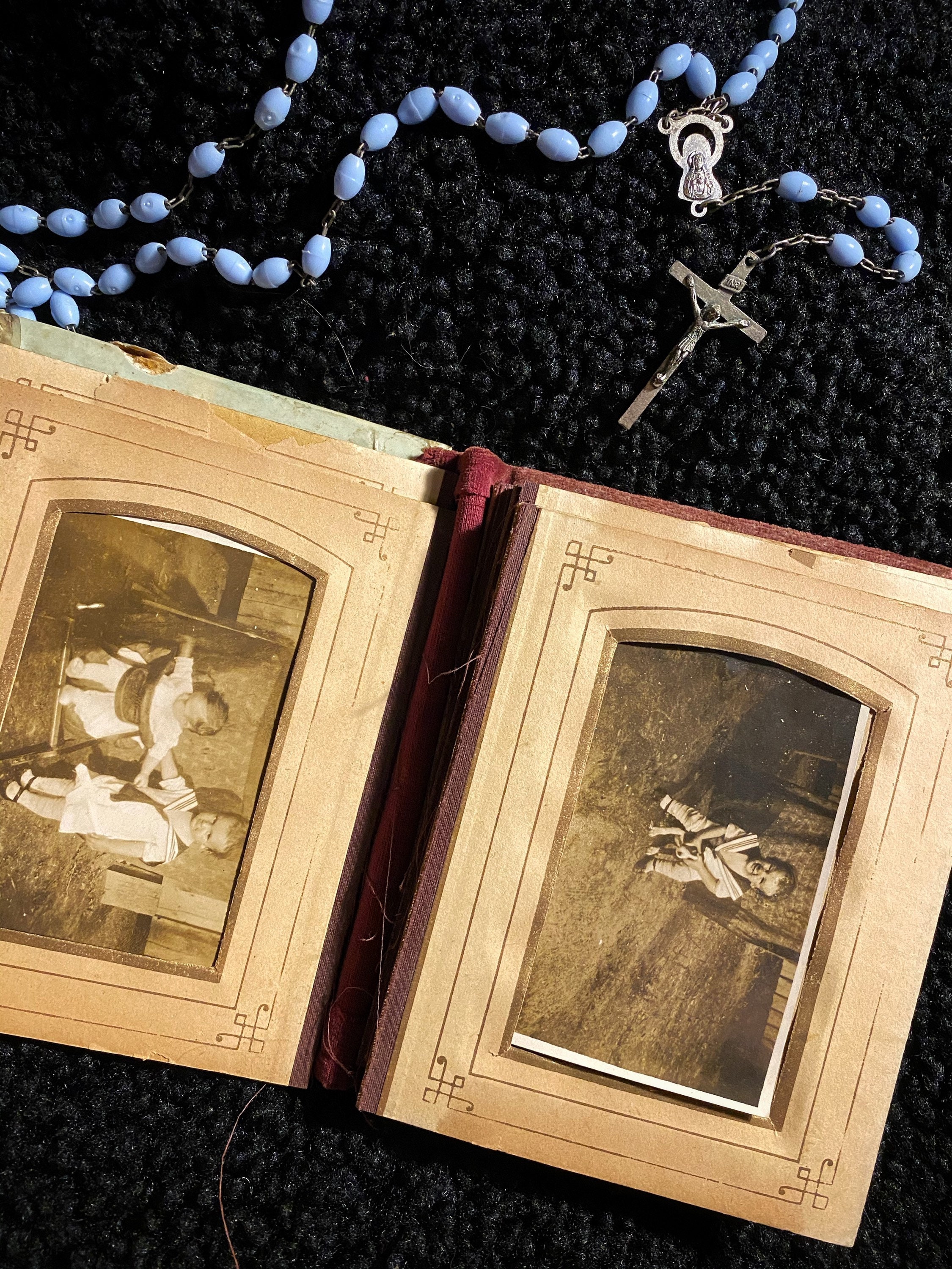 Early 1900s Photo Album Authentic Antique Victorian Photography Witch ...